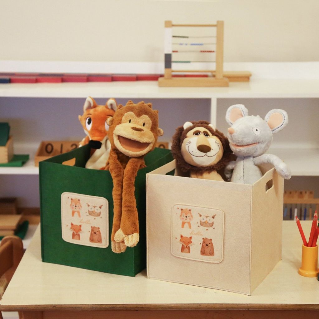 Íróasztal rendszerező, zöld, fehér, filc, gyerekeknek - LAPINOS - ️ ...